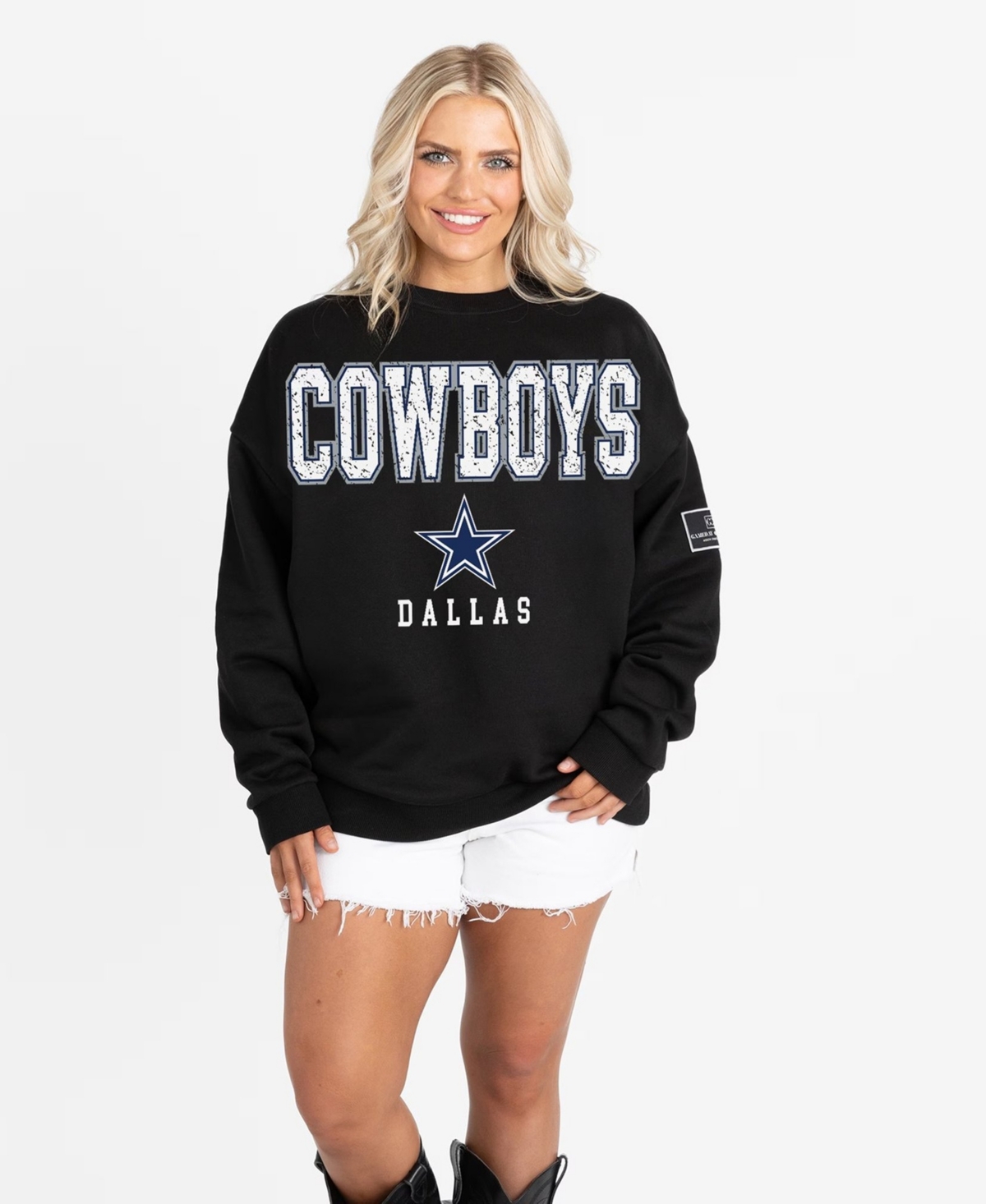Click here for Gameday Couture Womens Black Dallas Cowboys Oversi... prices