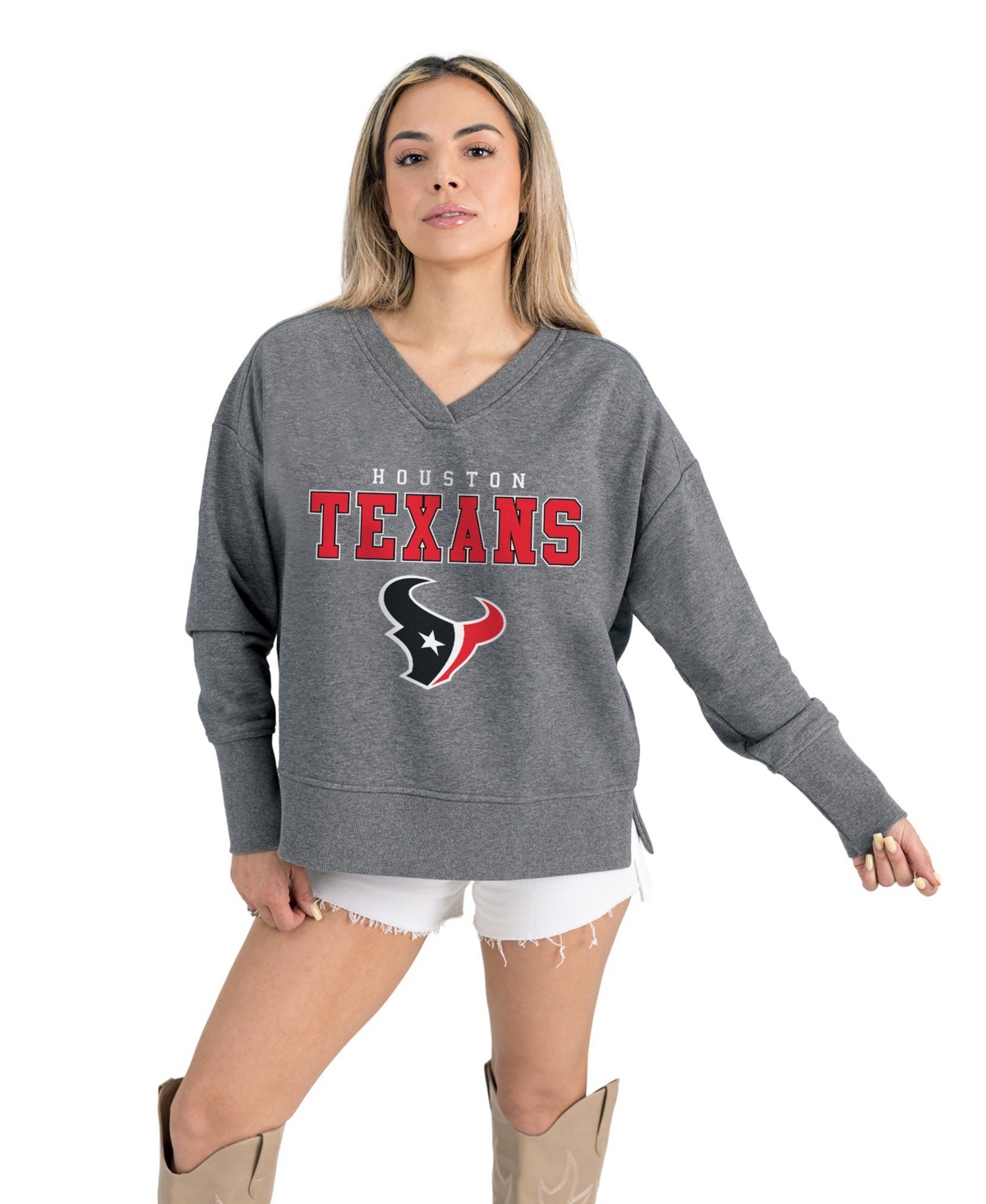 Click here for Gameday Couture Womens Gray Houston Texans French... prices