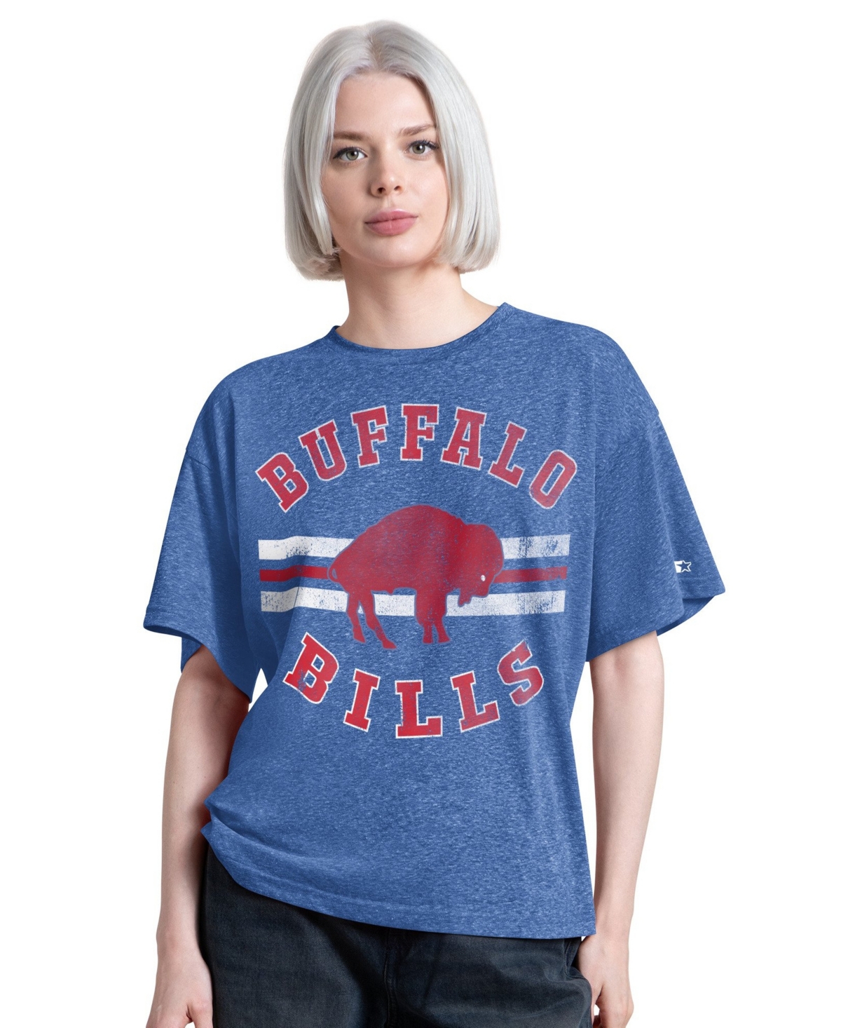 Click here for Starter Womens Royal Buffalo Bills Jump Shot Boyfr... prices