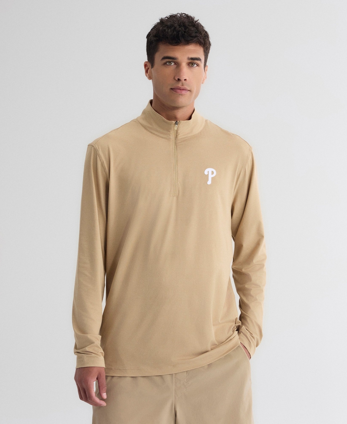 Click here for Fanatics Mens Khaki Philadelphia Phillies Clutch Q... prices