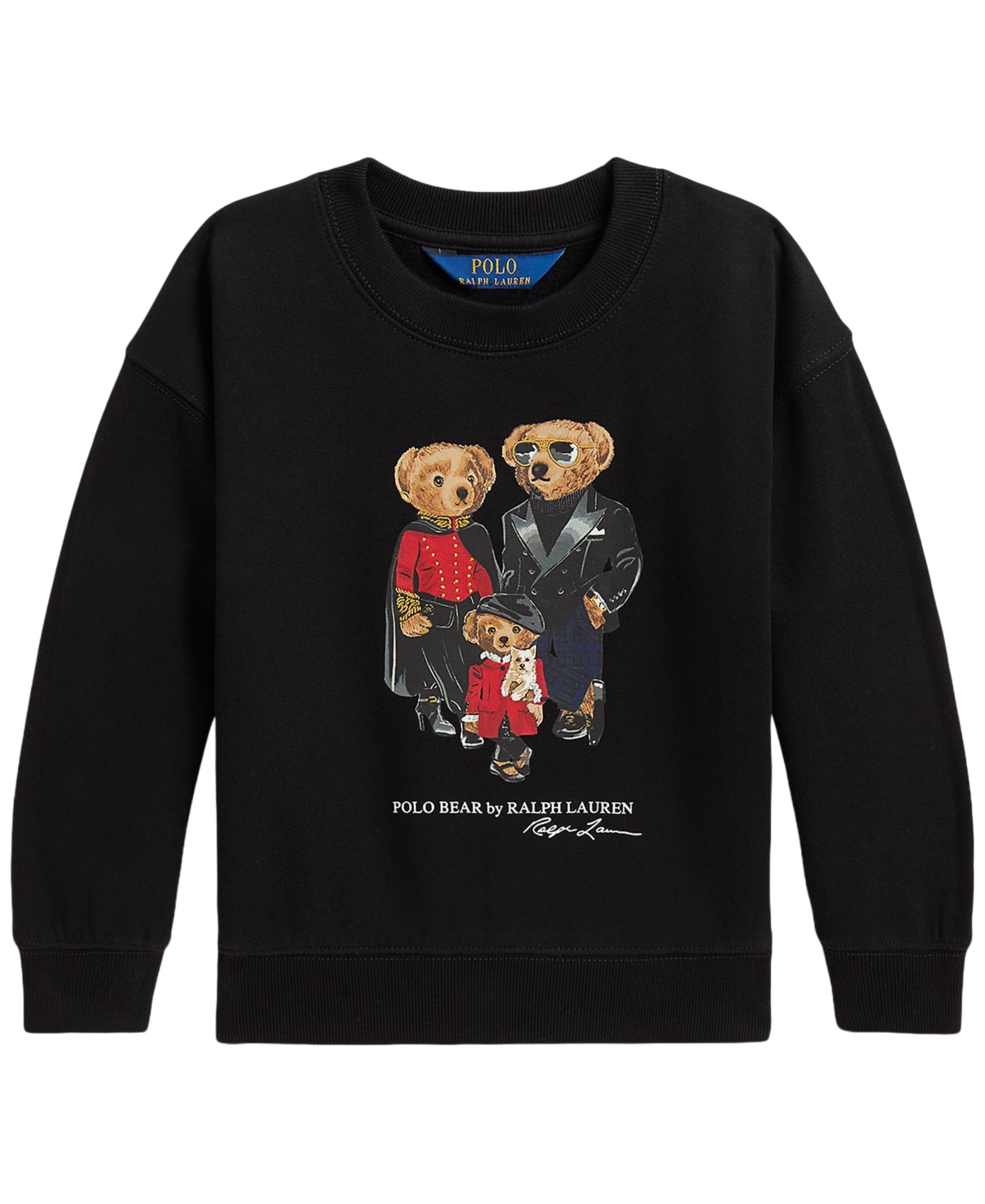 Click here for Polo Ralph Lauren Girls 2T-6X Polo Bear Family Gra... prices