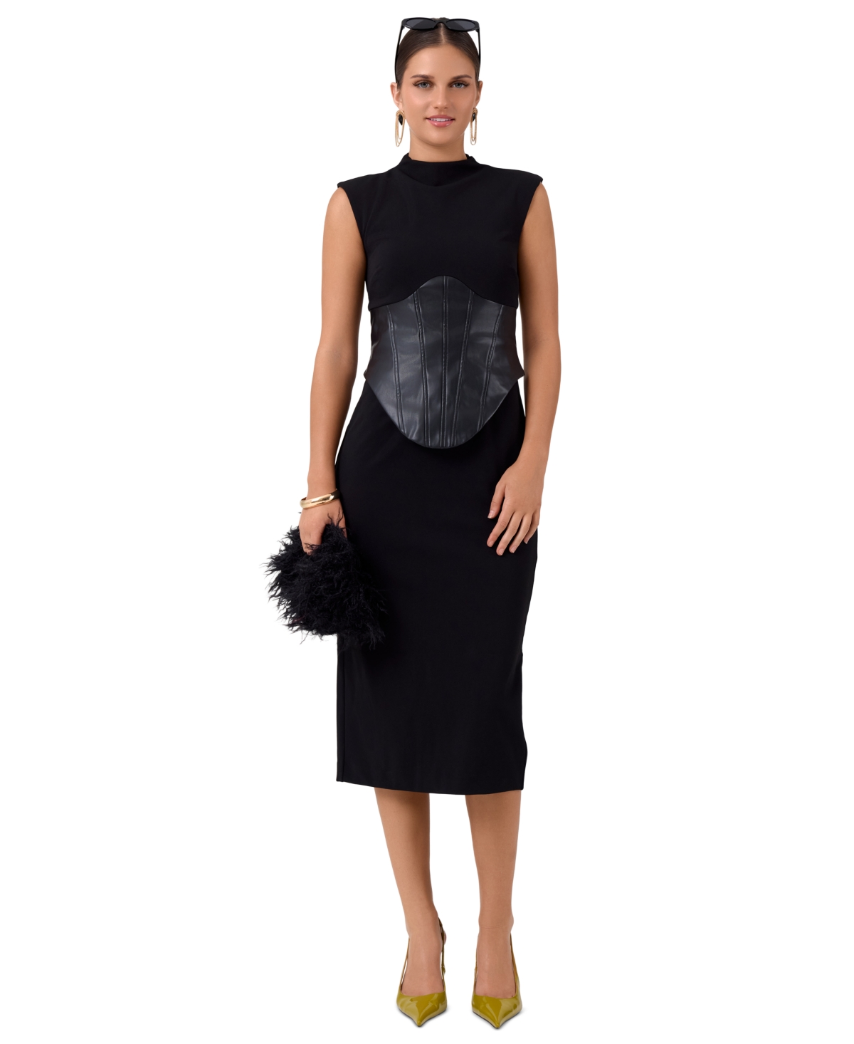 Click here for Rachel Rachel Roy Womens Donatella Mock Neck Sleev... prices