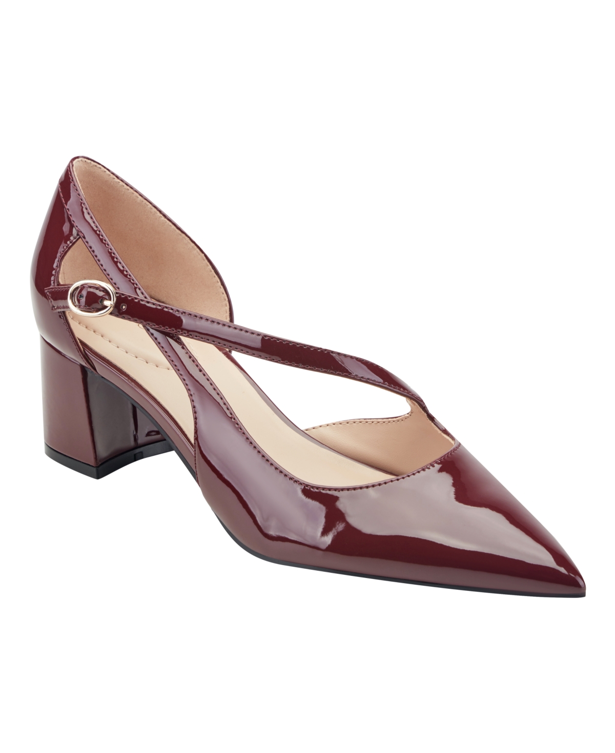 Click here for Bandolino Womens Steve Asymmetrical DOrsay Block H... prices