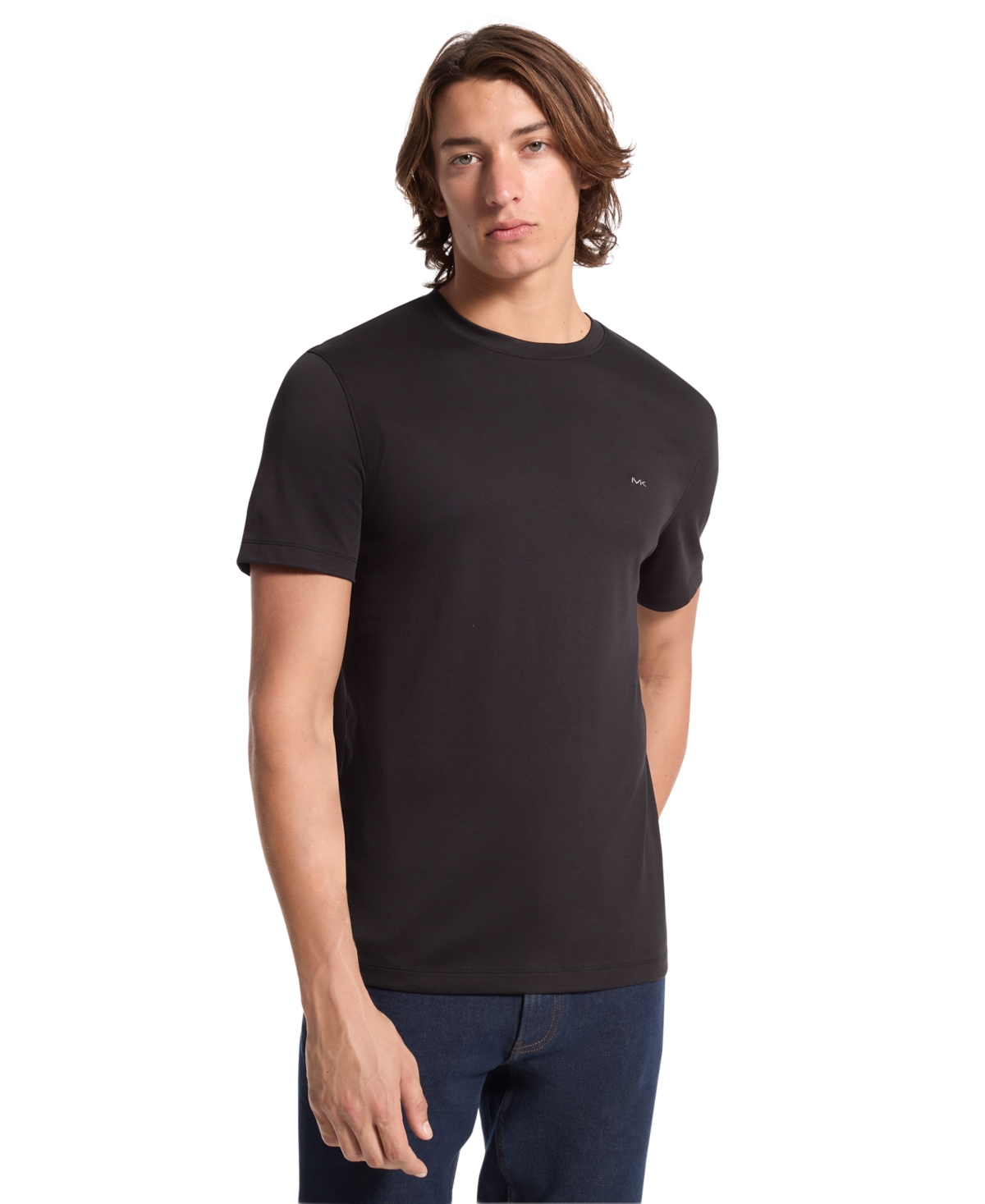 Click here for Michael Kors Mens Cotton Regular-Fit Crewneck T-Sh... prices