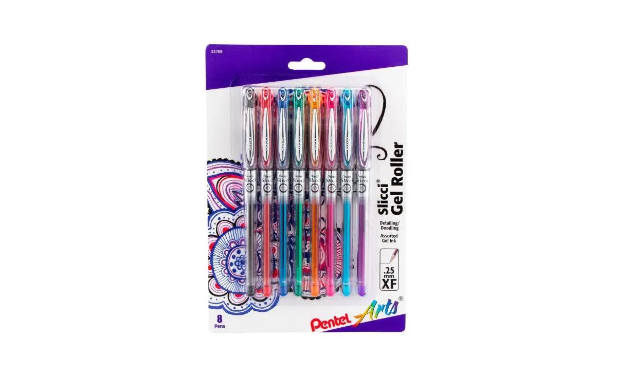 Click here for Pentel Arts Slicci (0.25mm) Extra Fine Gel Pen Ass... prices