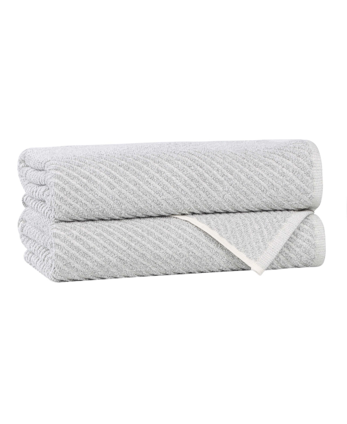 Click here for Superior Amelia Cotton 2-Piece Bath Towel Set - Pl... prices
