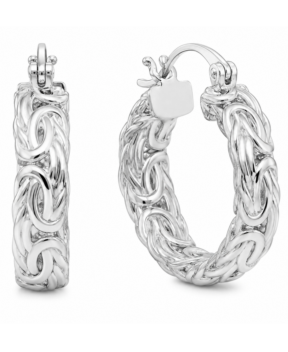 Click here for And Now This Byzantine Texture Small Hoop Earrings... prices