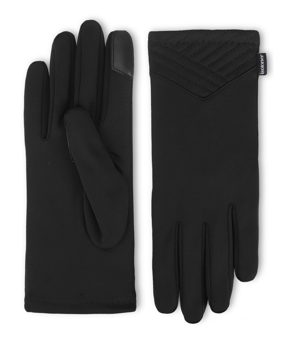 Click here for Isotoner Signature Quilted Spandex Promo Gloves -... prices
