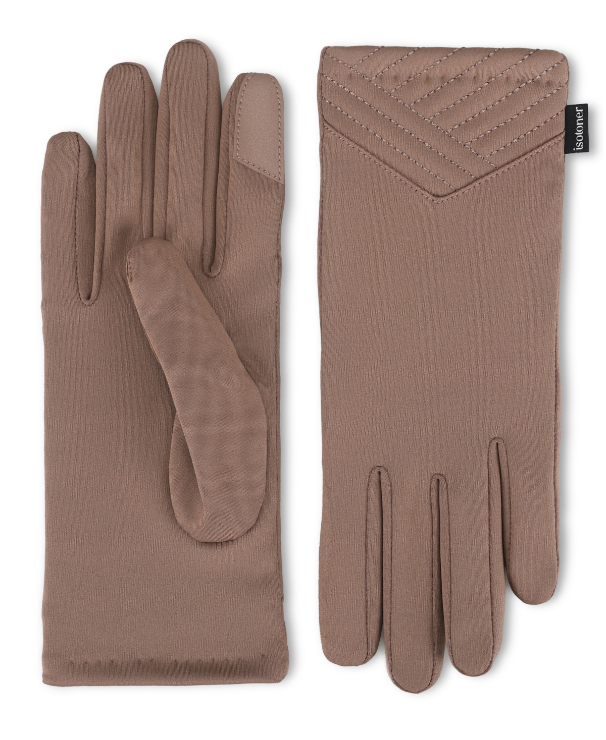 Click here for Isotoner Signature Quilted Spandex Promo Gloves -... prices