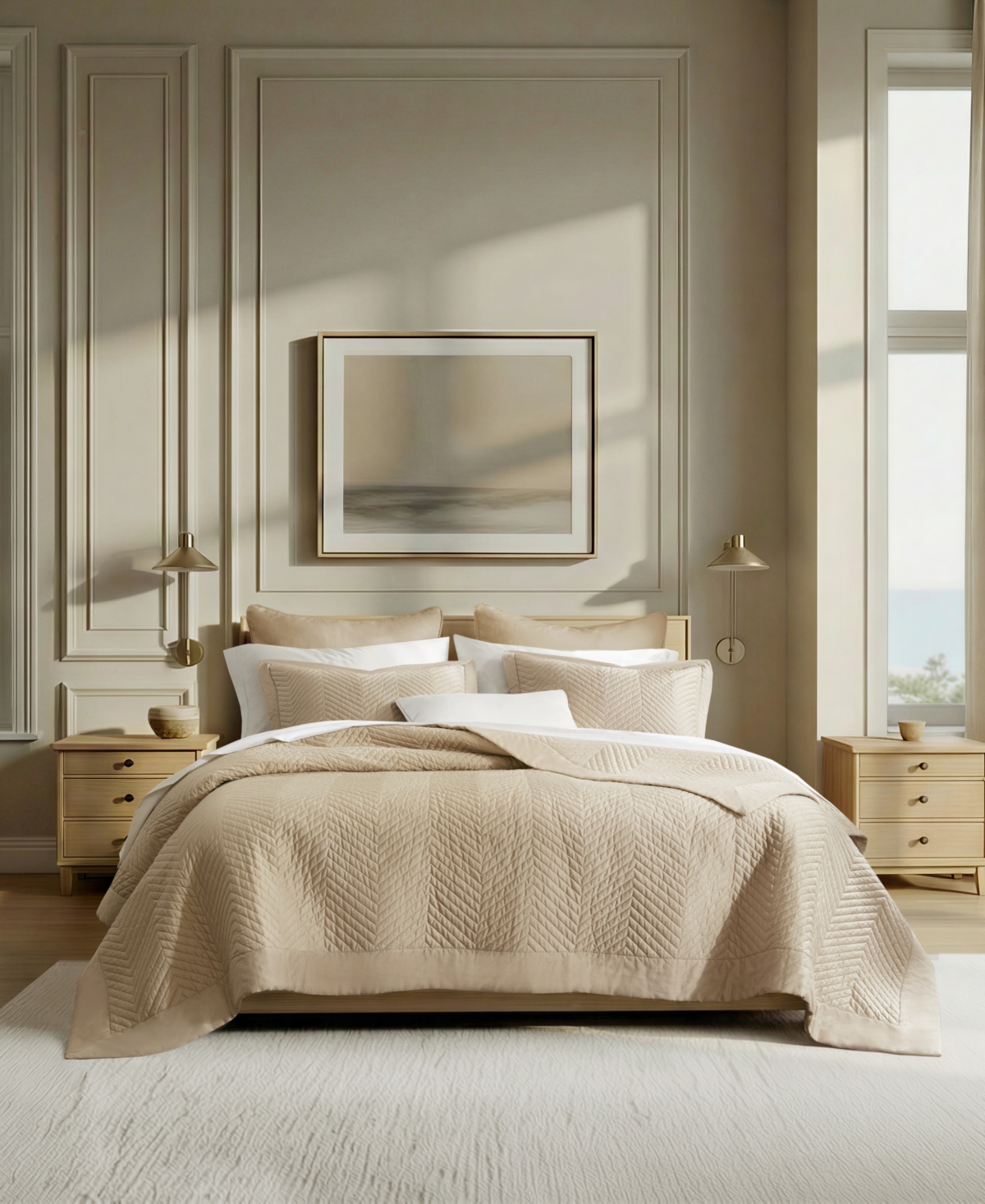 Click here for Harbor House Liam Hotel Cotton Sateen 3-Piece Quil... prices