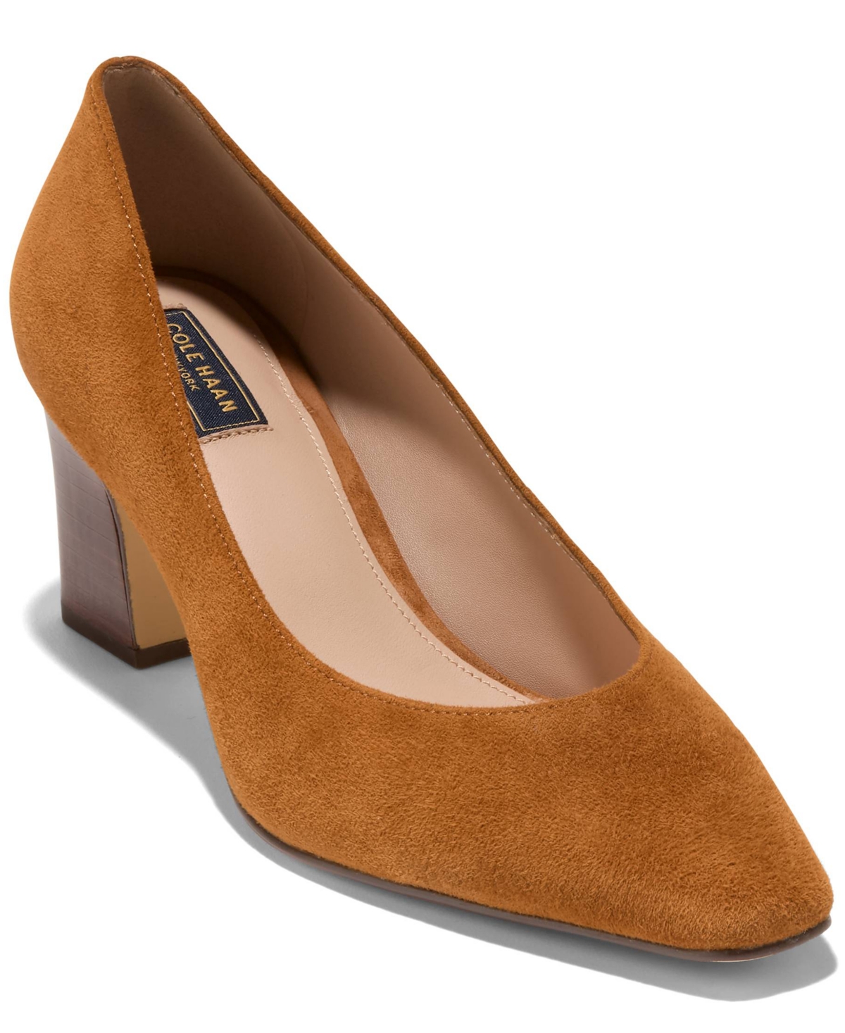 Click here for Cole Haan Womens Blanche Slip-On Pumps - Tobacco S... prices