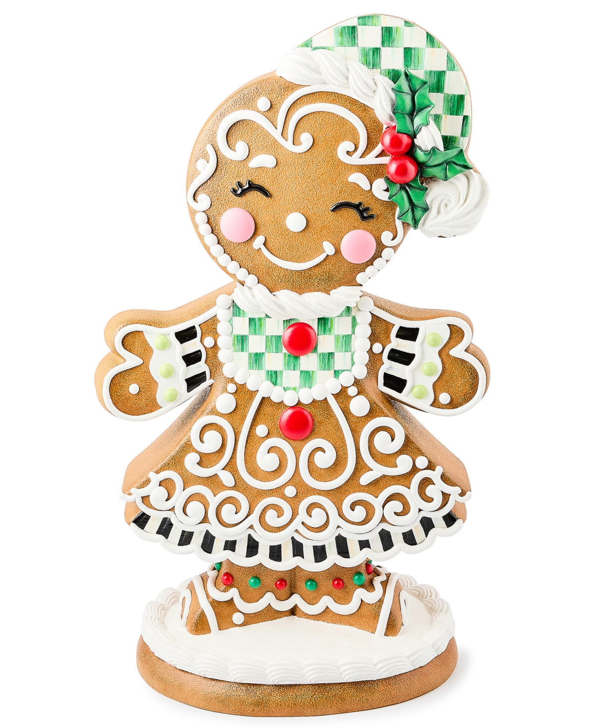 Click here for MacKenzie-Childs Gingerbread Trophy Girl - Multi prices