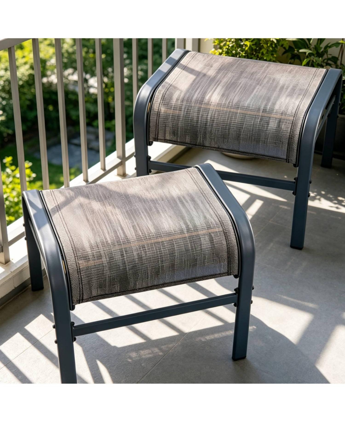 Click here for gaomon Outdoor Ottoman Set of 2  Stackable Oversiz... prices