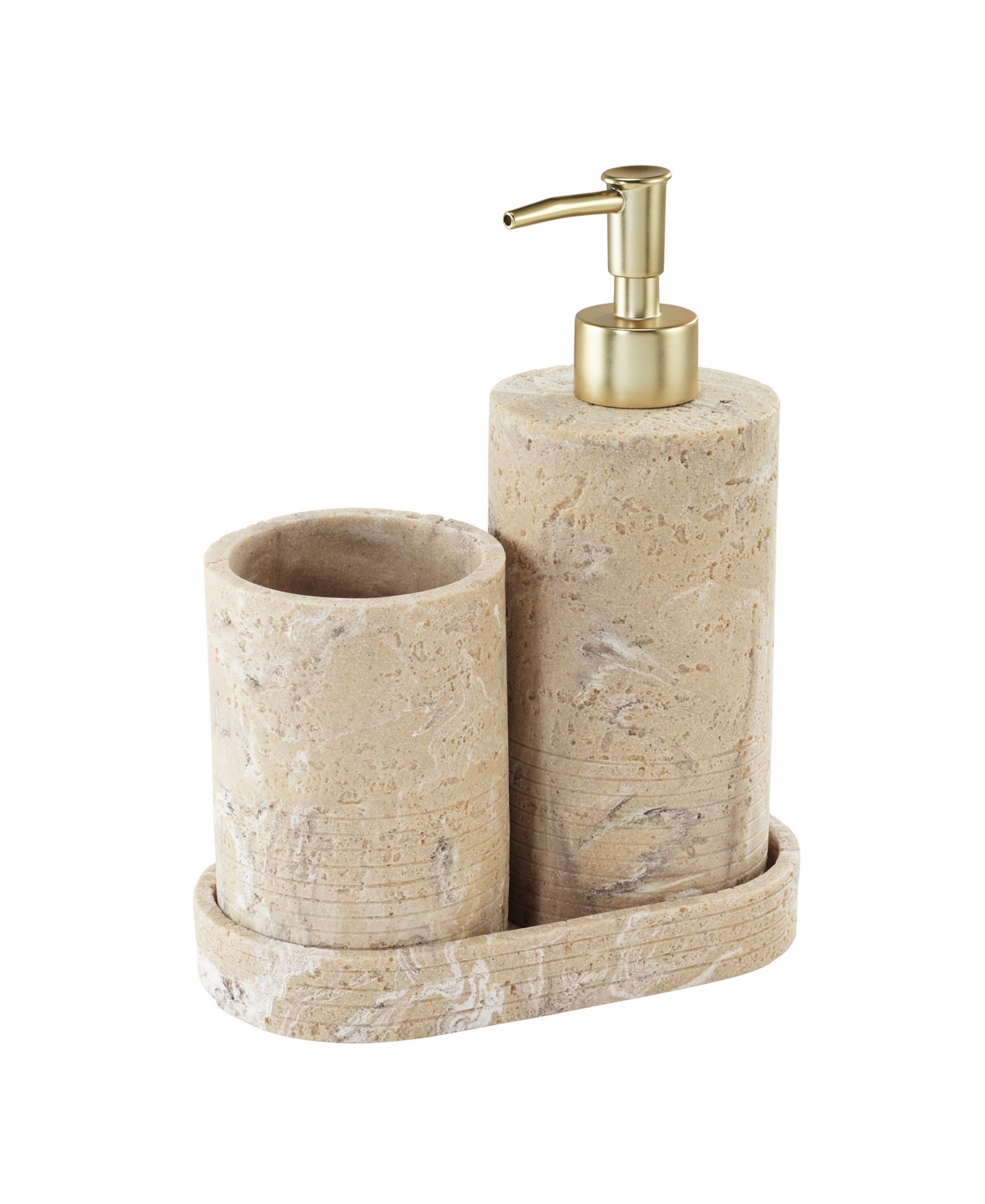 Click here for Avanti Eastwood 3-Piece Bath Accessory Set - Linen prices