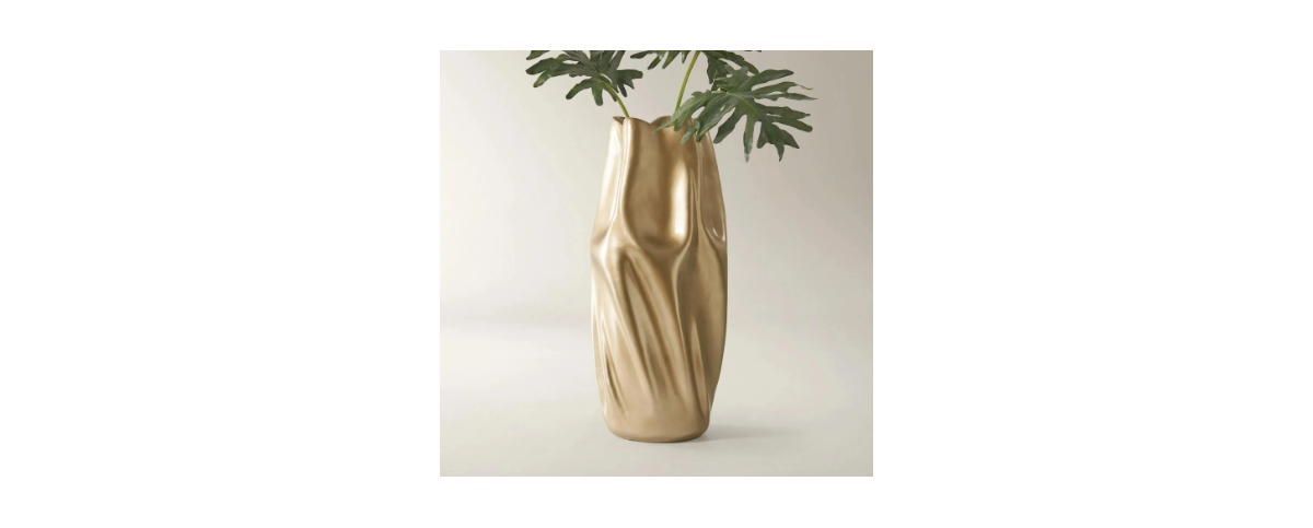 Click here for Z Gallerie Miel Floor Vase - Gold prices