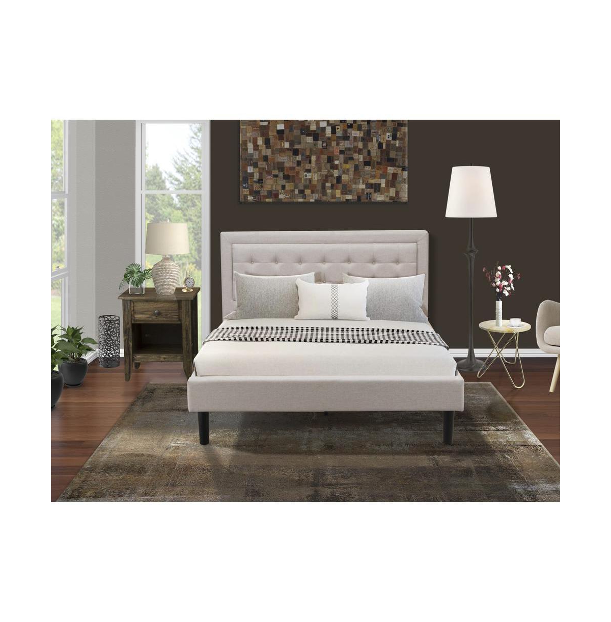 Click here for East West Furniture FN08Q-1GA07 2-Piece Fannin Que... prices