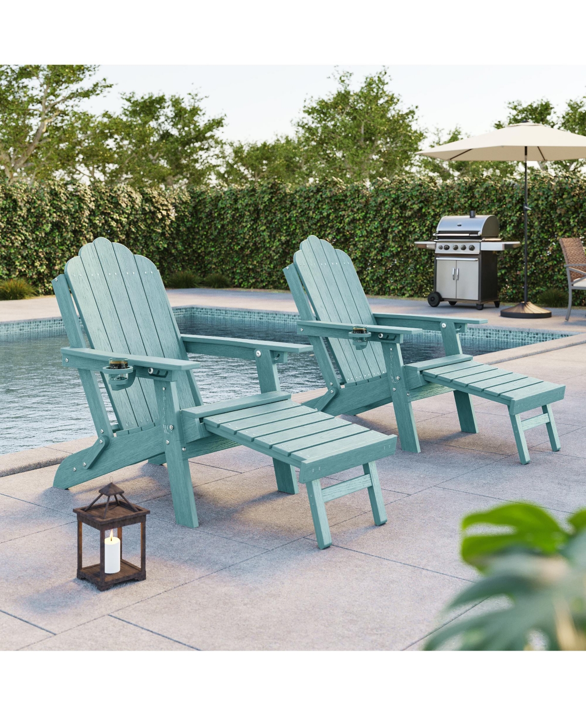Click here for Sonkuki 2Pcs 3-Position Reclining Adirondack Chair... prices