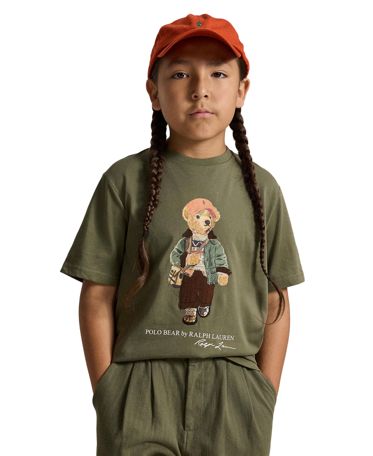 Click here for Polo Ralph Lauren Boys 8-20 Polo Bear Cotton Jerse... prices
