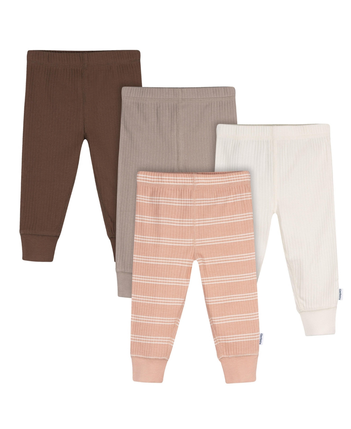 Click here for Gerber Baby Girls 0M - 24M Vanilla Active Pants  4... prices
