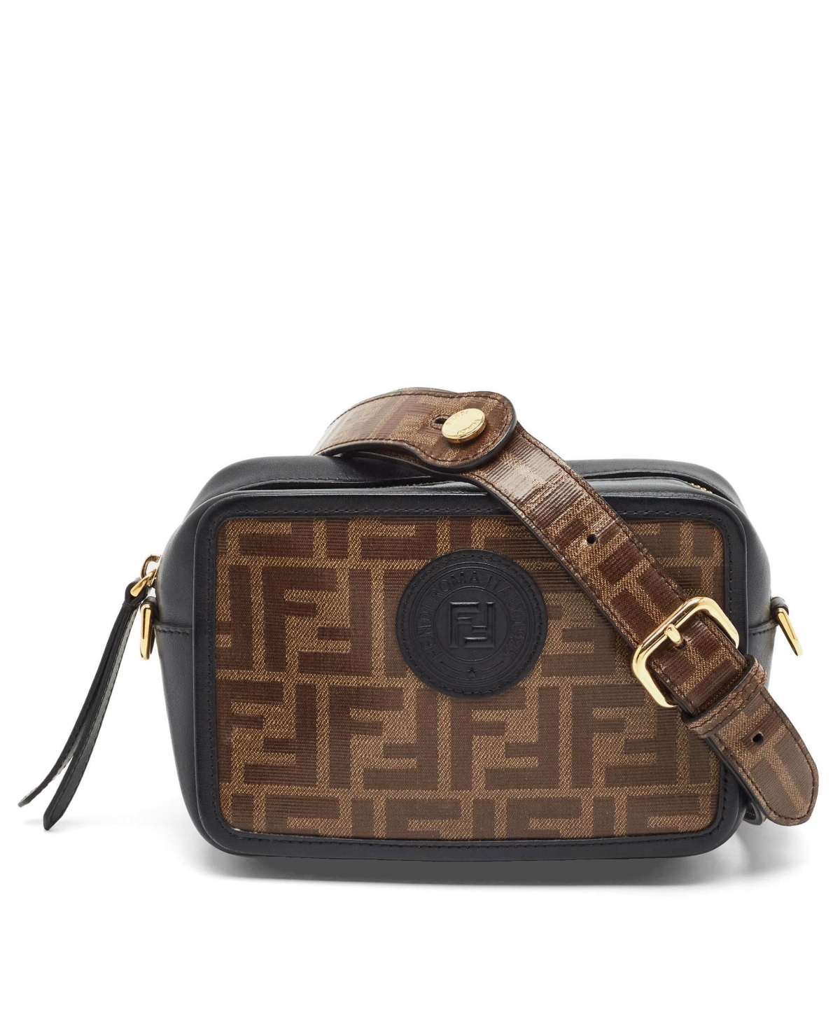 Click here for Pre-Owned Fendi Womens Coated Canvas Shoulder Bag... prices