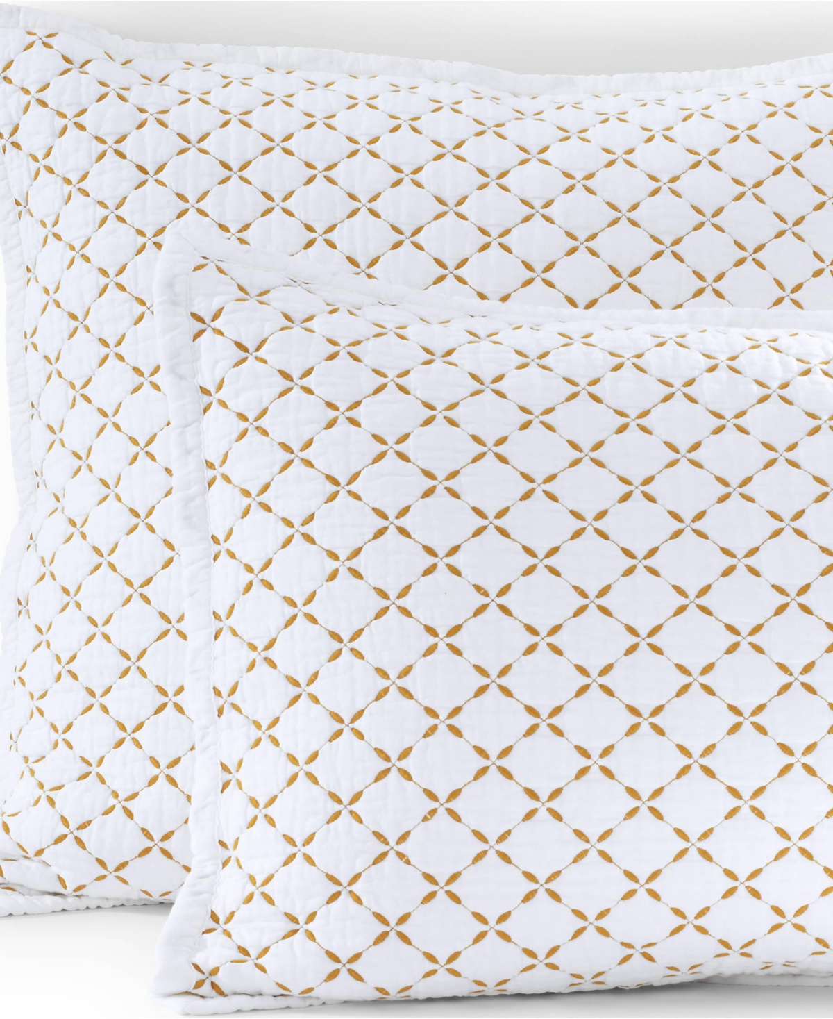 Click here for Lands End Embroidered Diamond Double Voile Sham -... prices