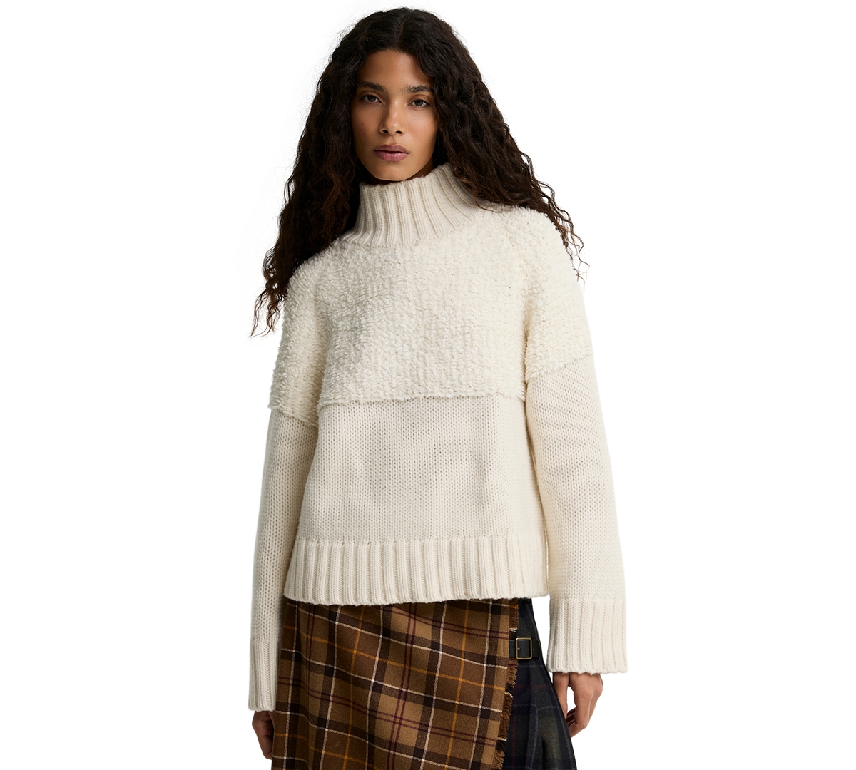 Click here for Barbour Womens Rothley Knit Wool/Acrylic-Blend Fun... prices