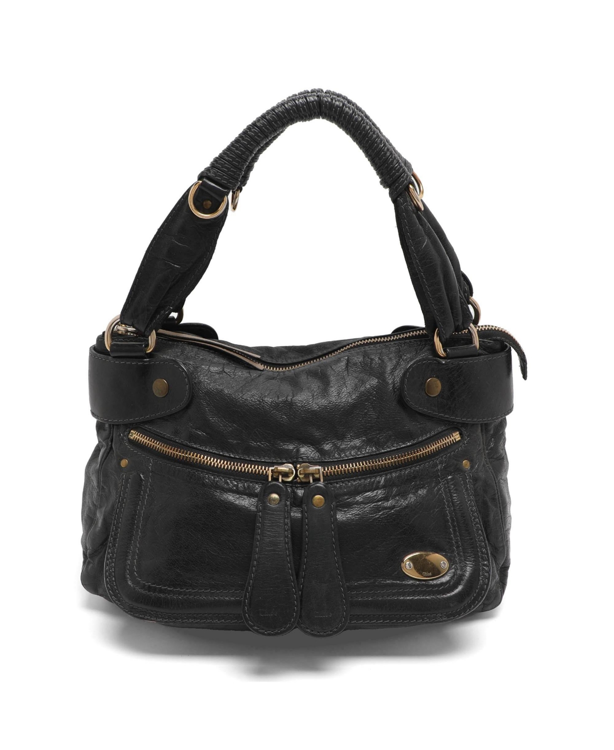 Click here for Pre-Owned Chloe Womens Bay Large Leather Hobo Bag... prices