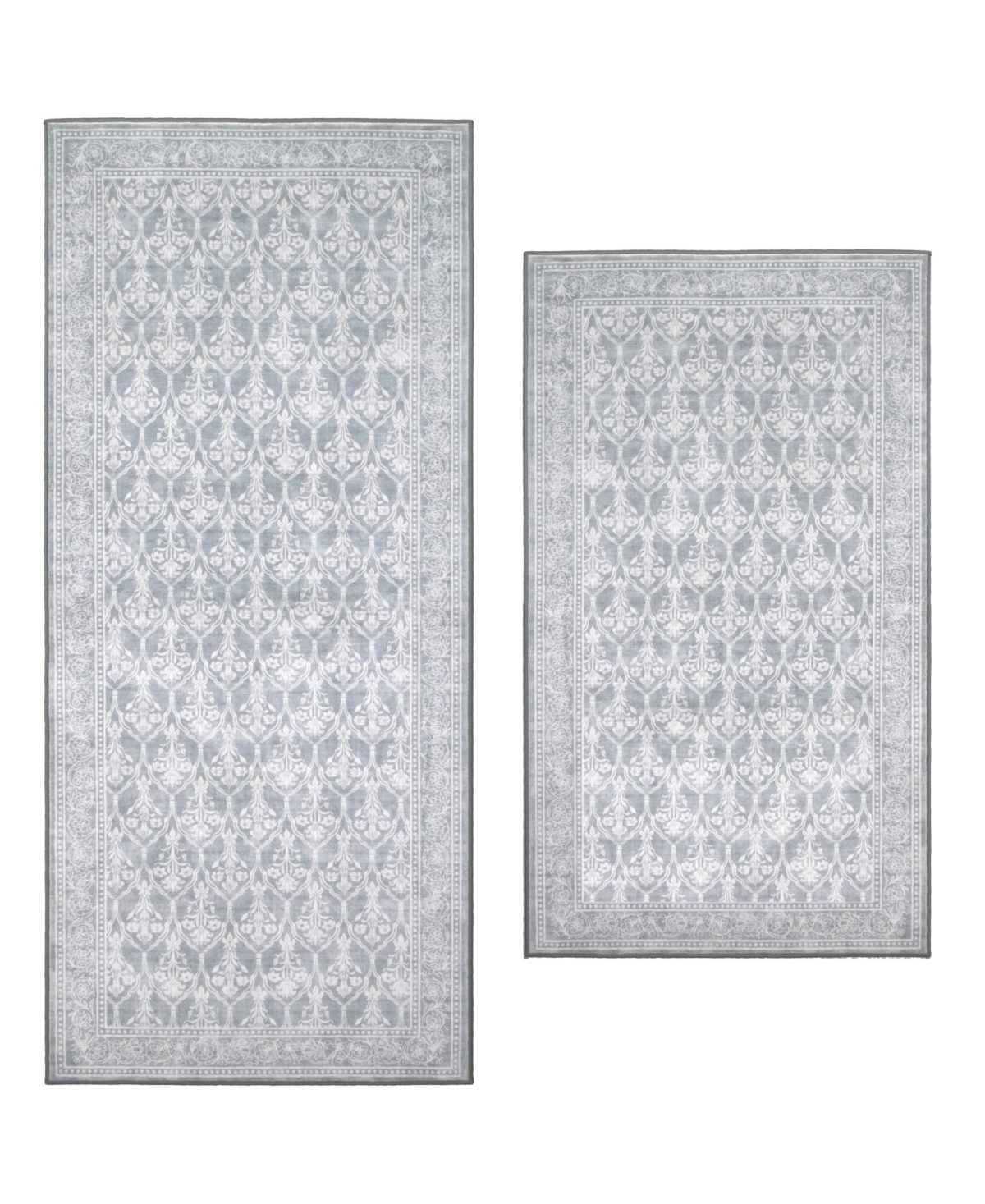 Click here for Laura Ashley Eden Soft 2-Piece Accent Rug Set - Gr... prices