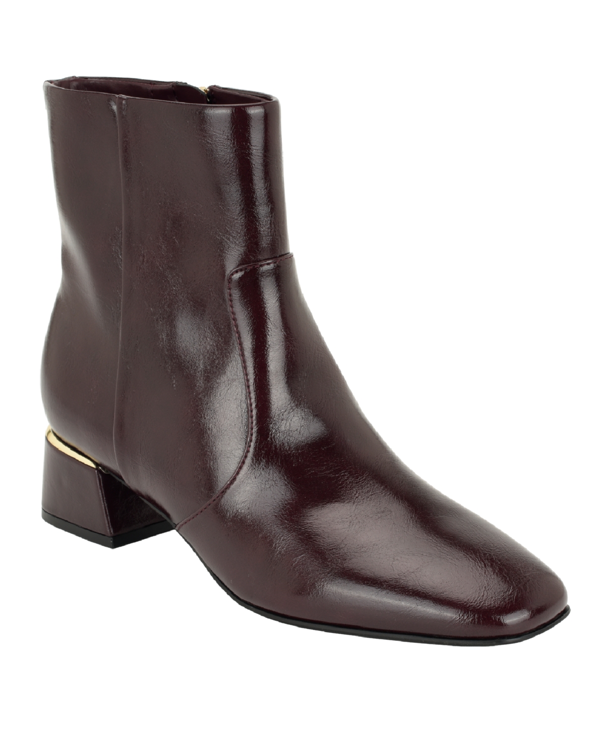 Click here for Calvin Klein Womens Rizy Block Heel Booties - Deep... prices