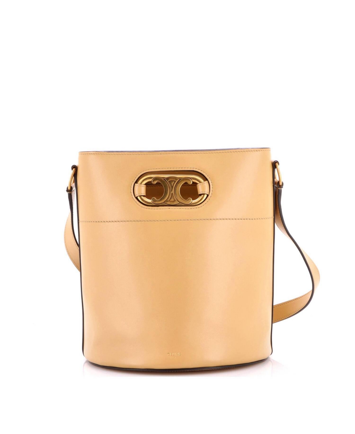 Click here for Pre-Owned Celine Medium Maillon Triomphe Bucket Ba... prices