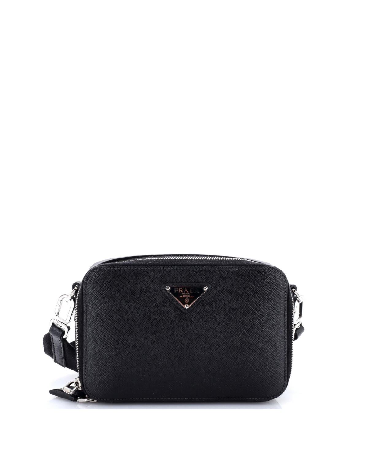 Click here for Pre-Owned Prada Mini Brique Camera Crossbody Bag S... prices