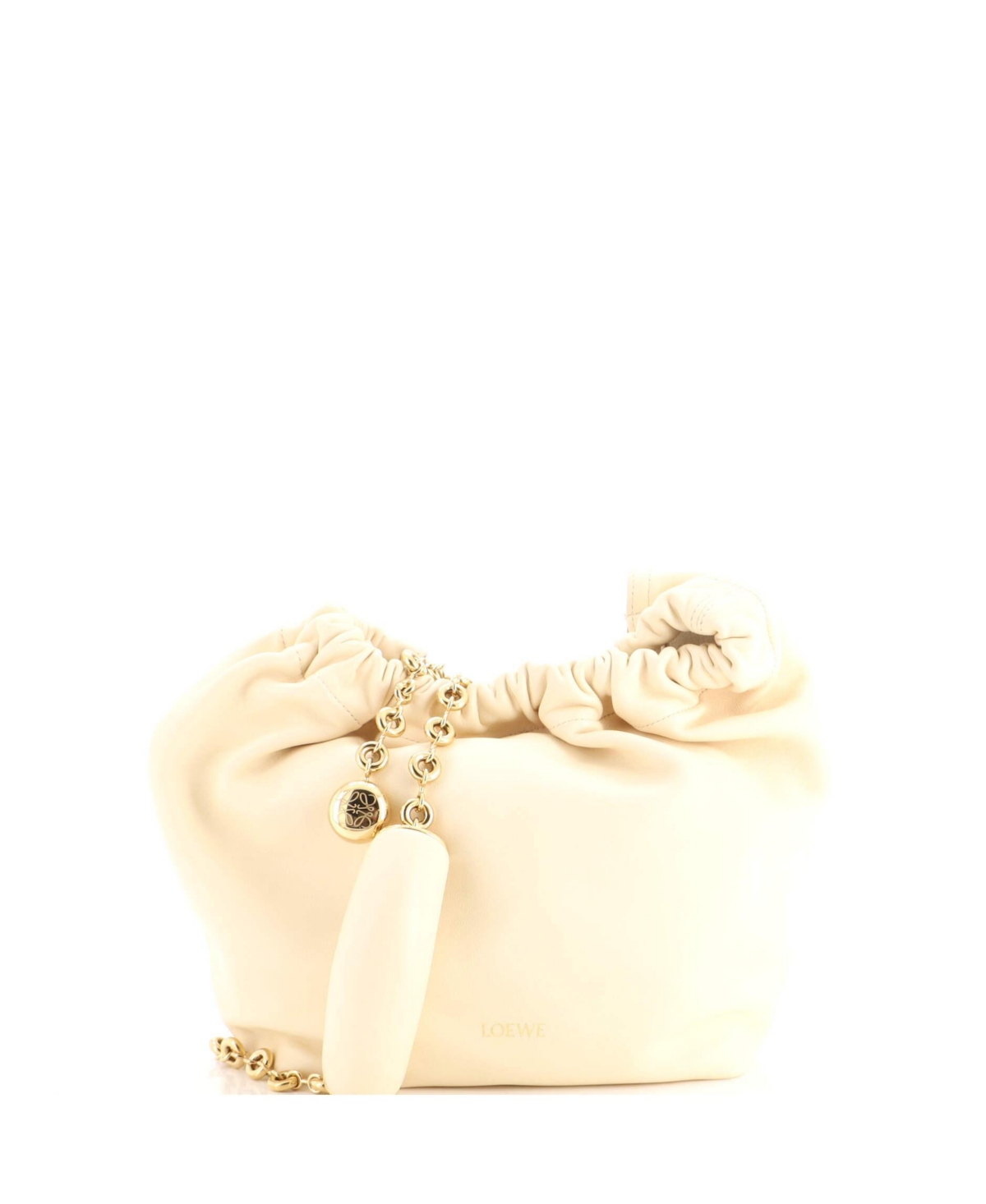 Click here for Pre-Owned Loewe Small Squeeze Hobo Bag Leather - N... prices