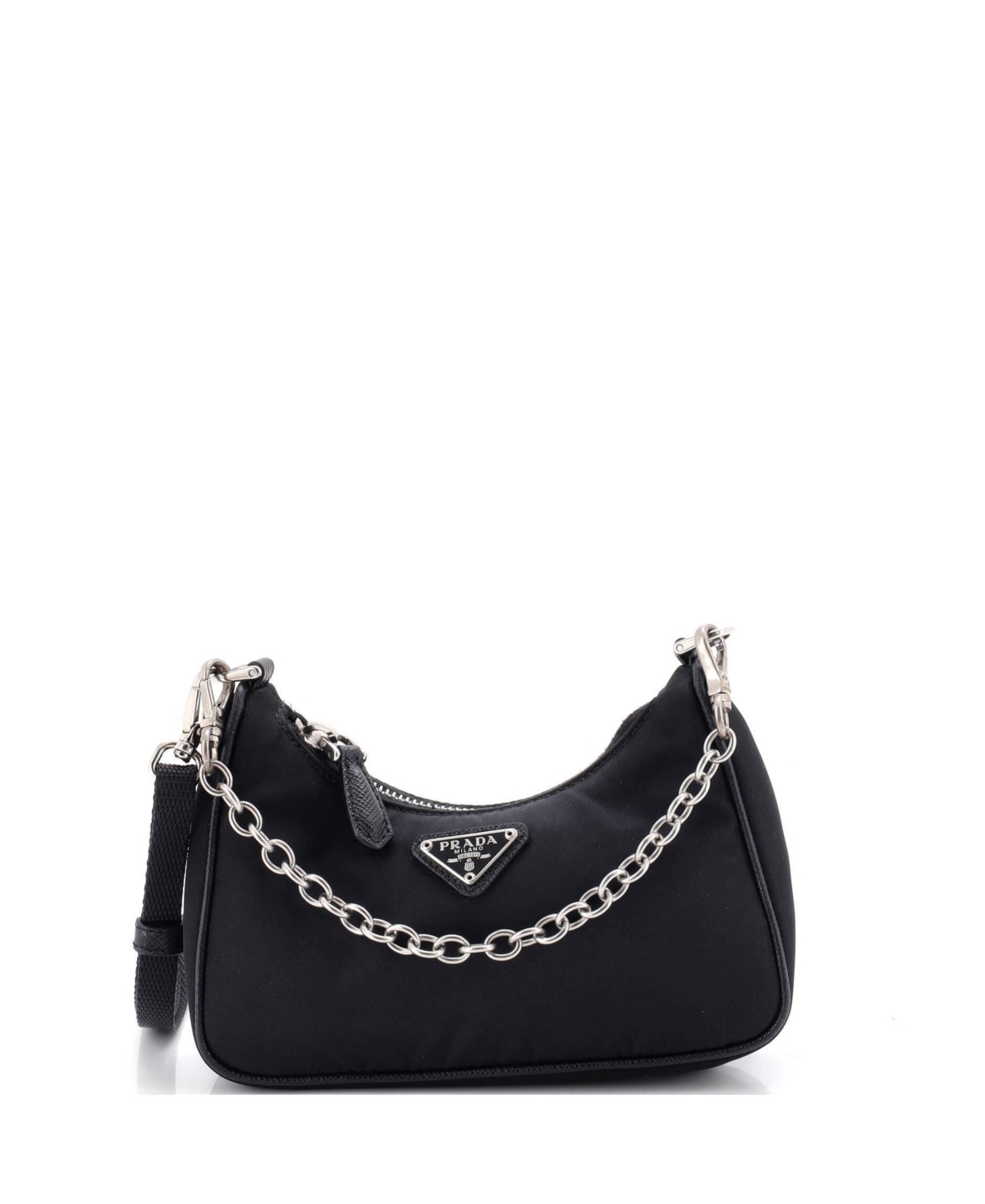 Click here for Pre-Owned Prada Mini Re-Edition Shoulder Bag Tessu... prices