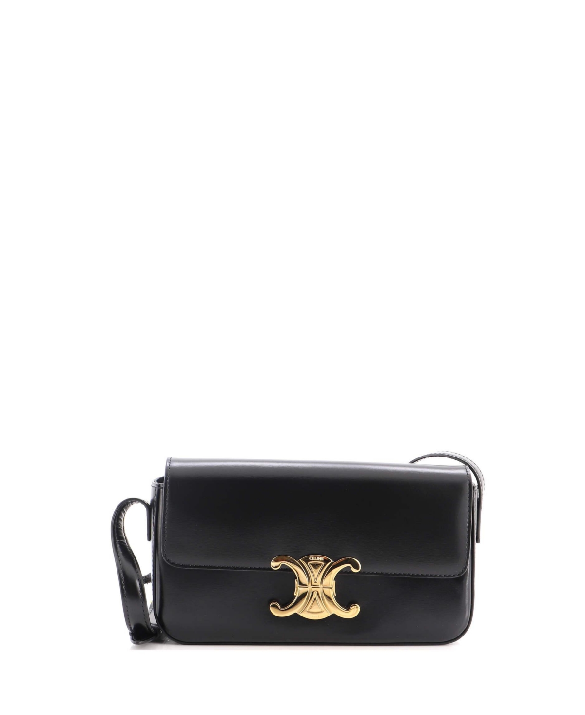 Click here for Pre-Owned Celine Triomphe East-West Shoulder Bag S... prices