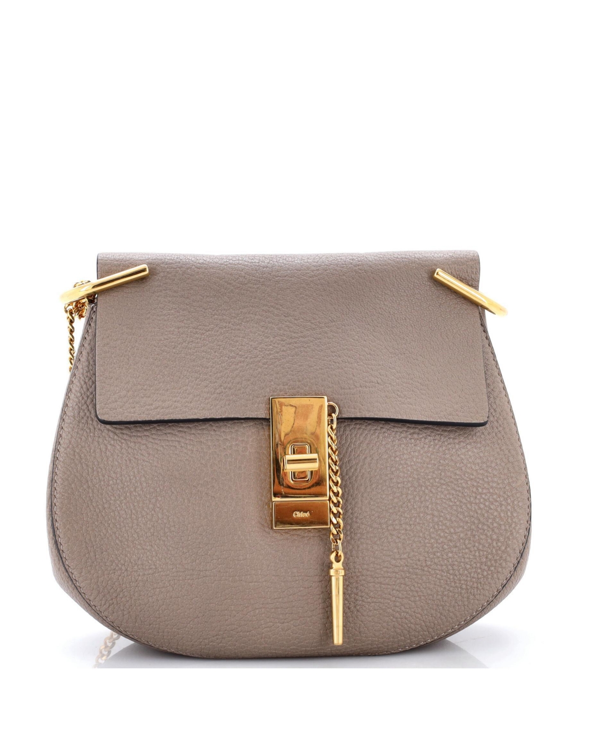 Click here for Pre-Owned Chloe Medium Drew Crossbody Bag Leather... prices