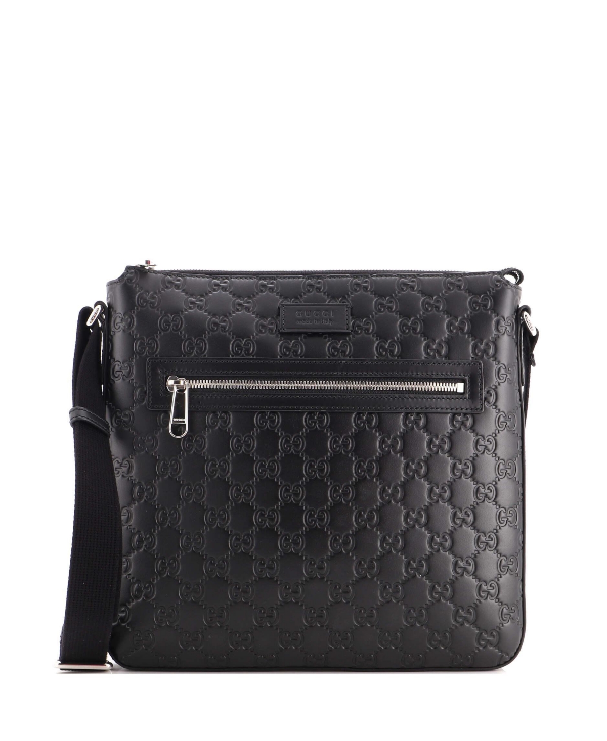 Click here for Pre-Owned Gucci Medium Signature Zip Messenger Bag... prices