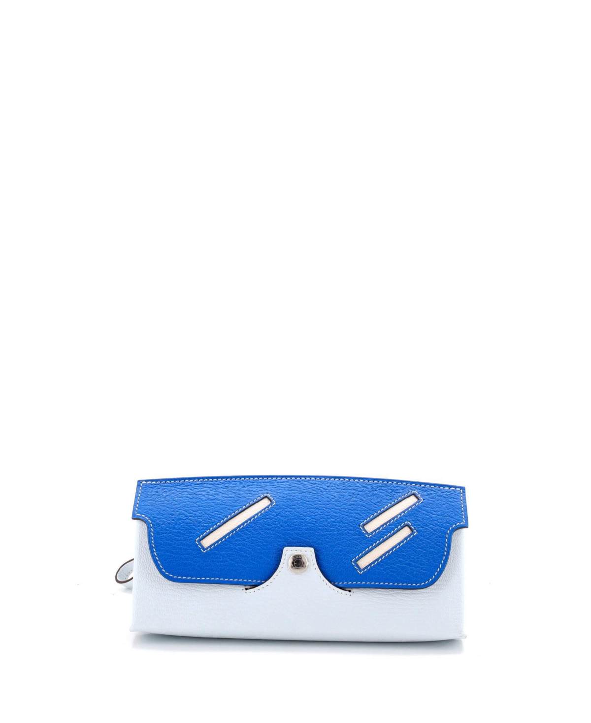 Click here for Pre-Owned Hermes In-The-Loop Wink Glasses Case Lea... prices