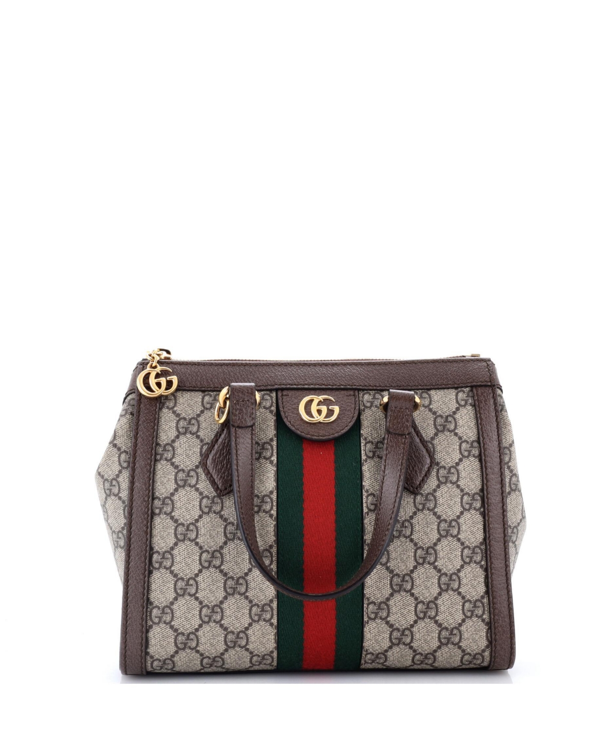 Click here for Pre-Owned Gucci Small Ophidia Top Handle Tote Gg C... prices