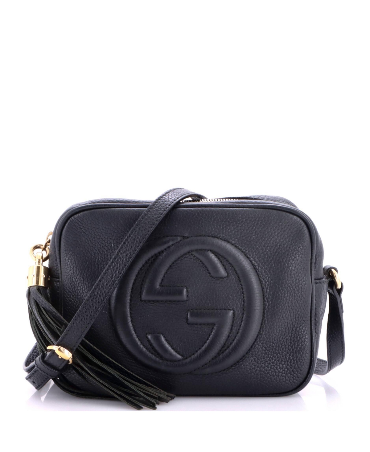 Click here for Pre-Owned Gucci Small Soho Disco Crossbody Bag Lea... prices
