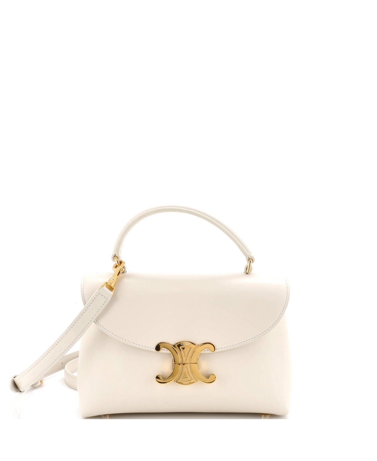 Click here for Pre-Owned Celine Teen Nino Top Handle Bag Leather... prices