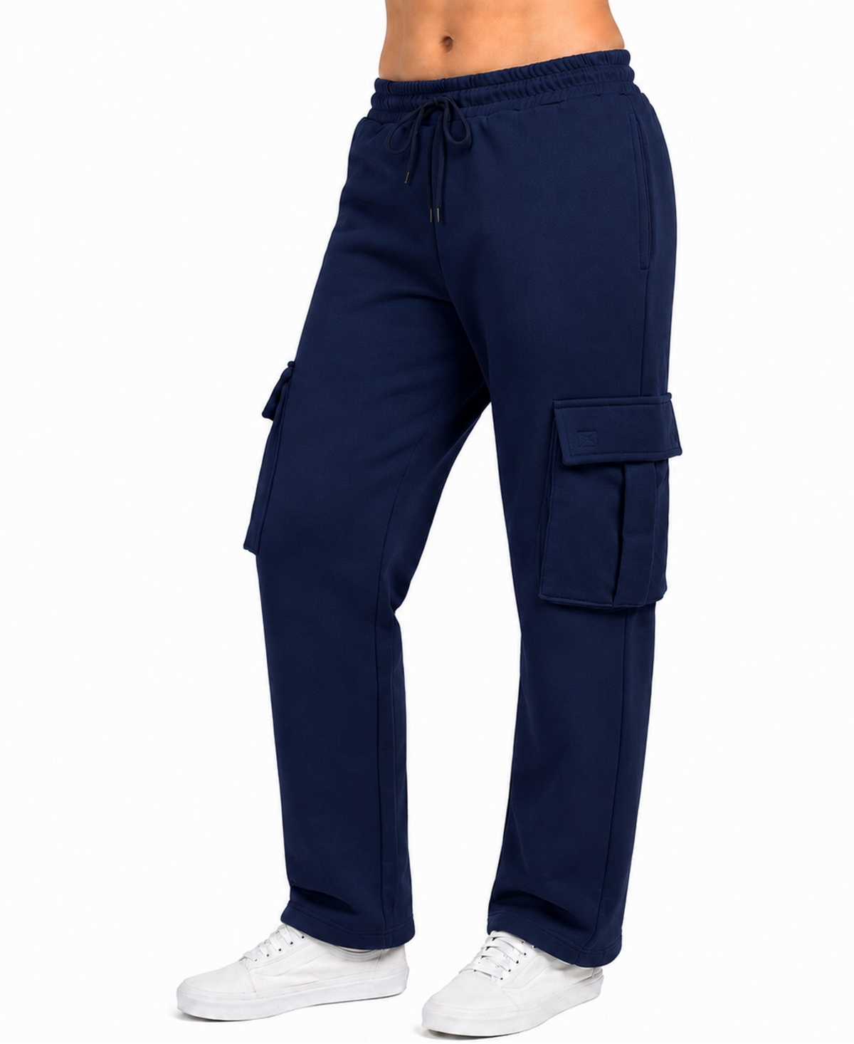 Click here for Blue Ice Womens Loose-Fit Cargo Pockets Open-Botto... prices
