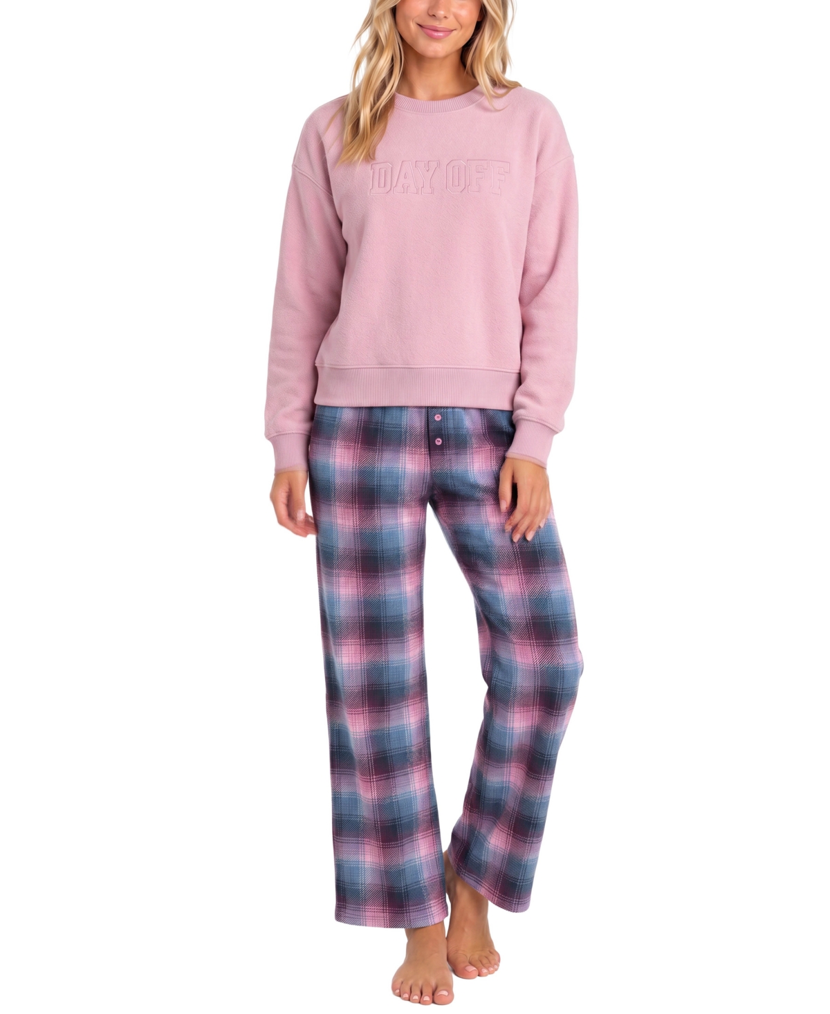 Click here for Roudelain Womens Plaid Flannel Top and Pants Pajam... prices