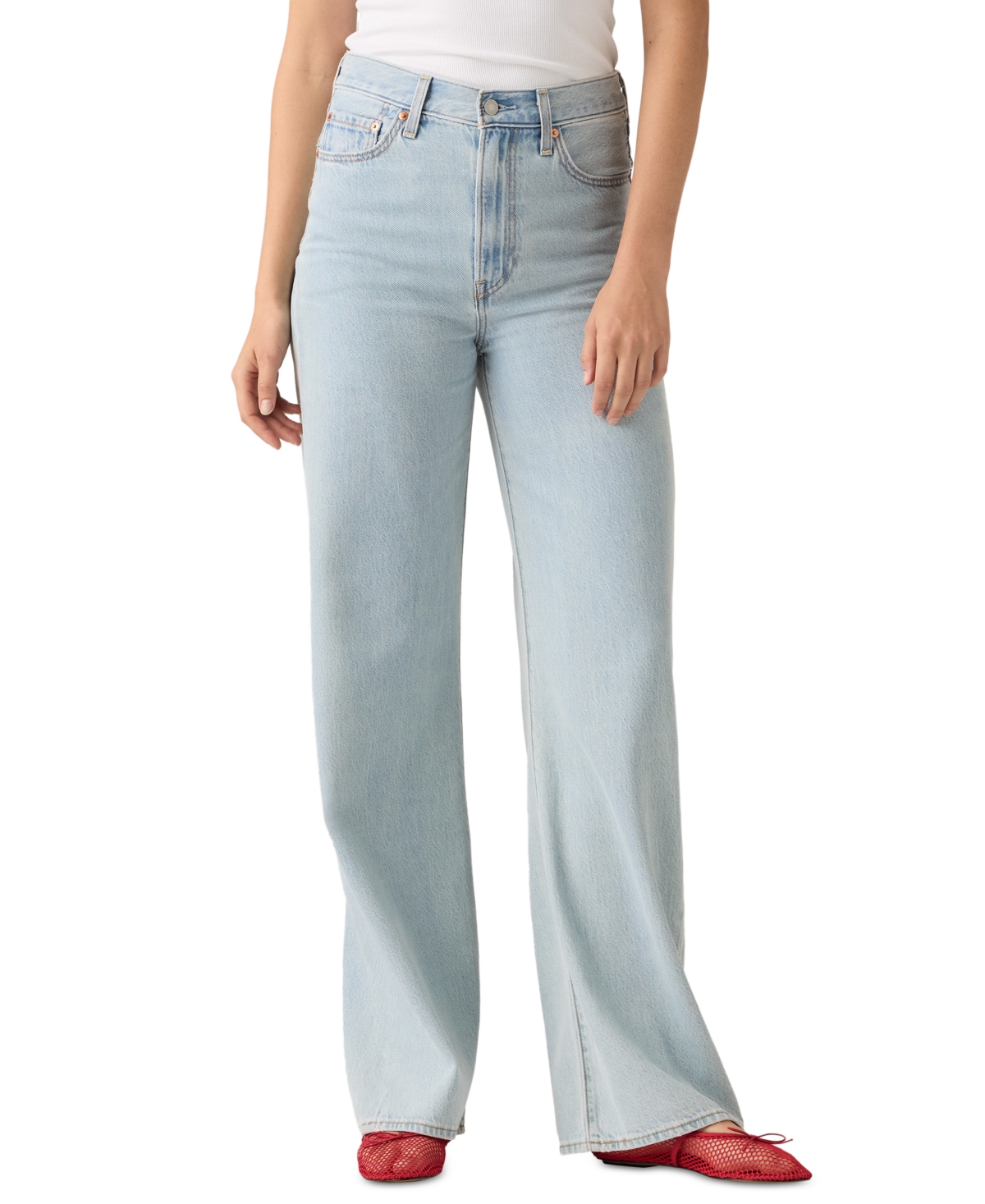 Click here for Levis Womens Ribcage Wide-Leg Jeans - Of Course prices