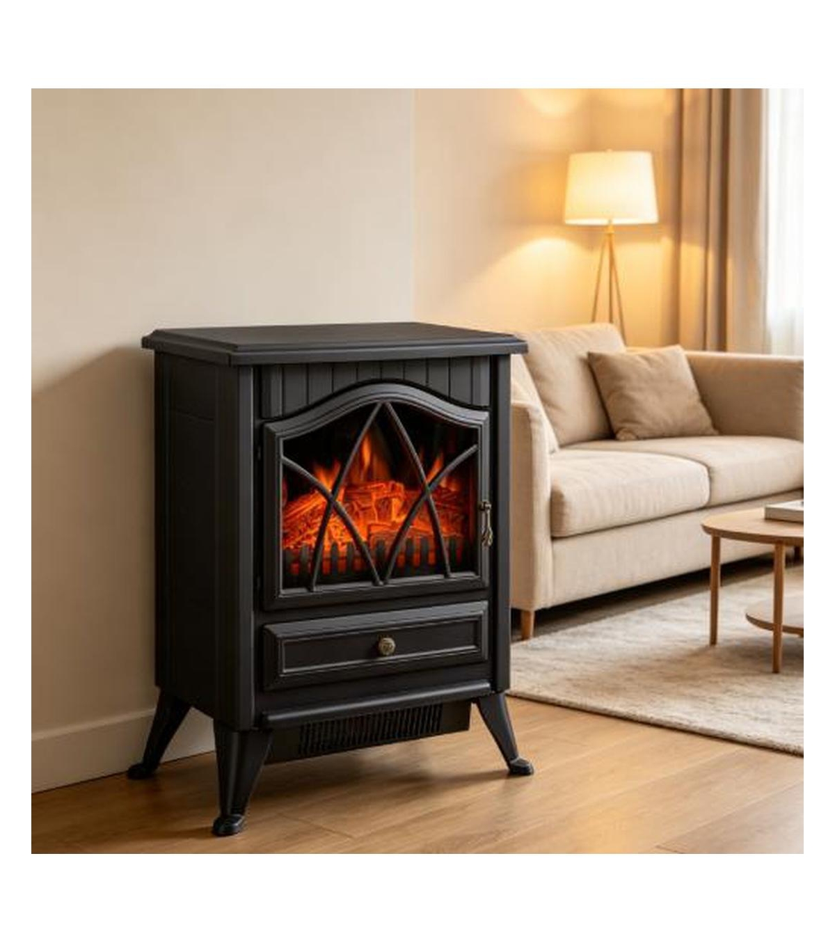 Click here for Freestanding Electric Fireplace Stove With Realist... prices