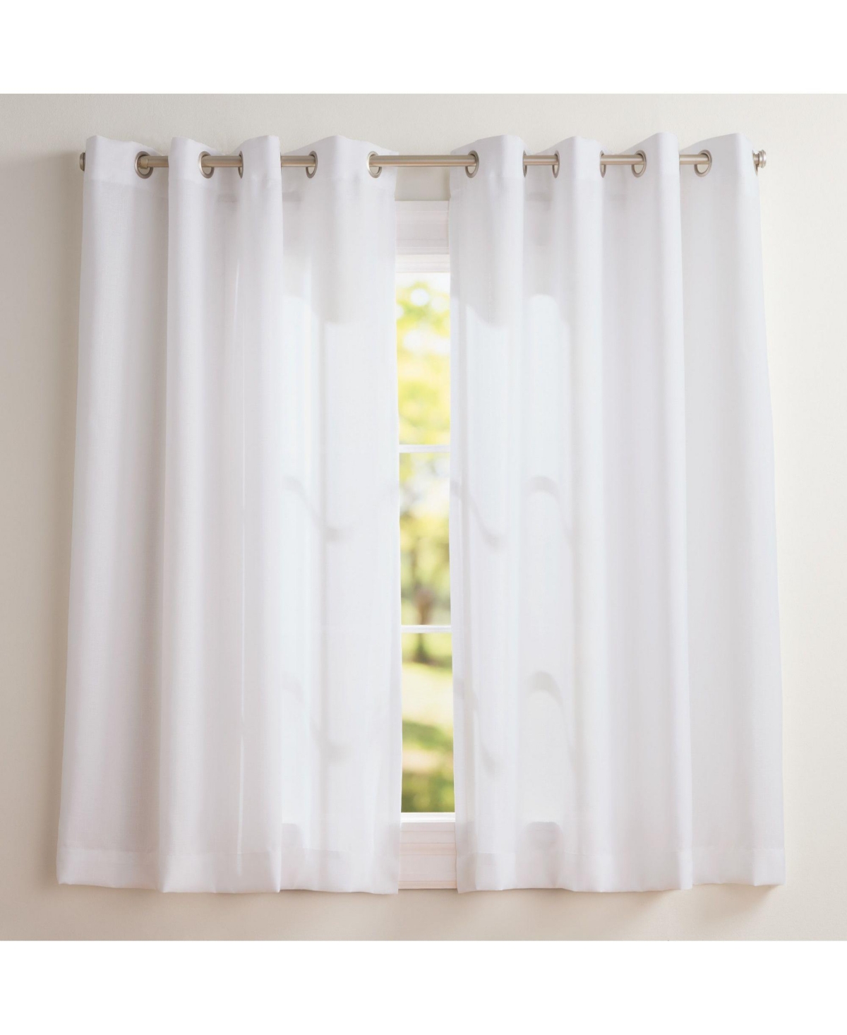 Click here for Loha Light Filtering  Grommet Top Curtain Panels (... prices