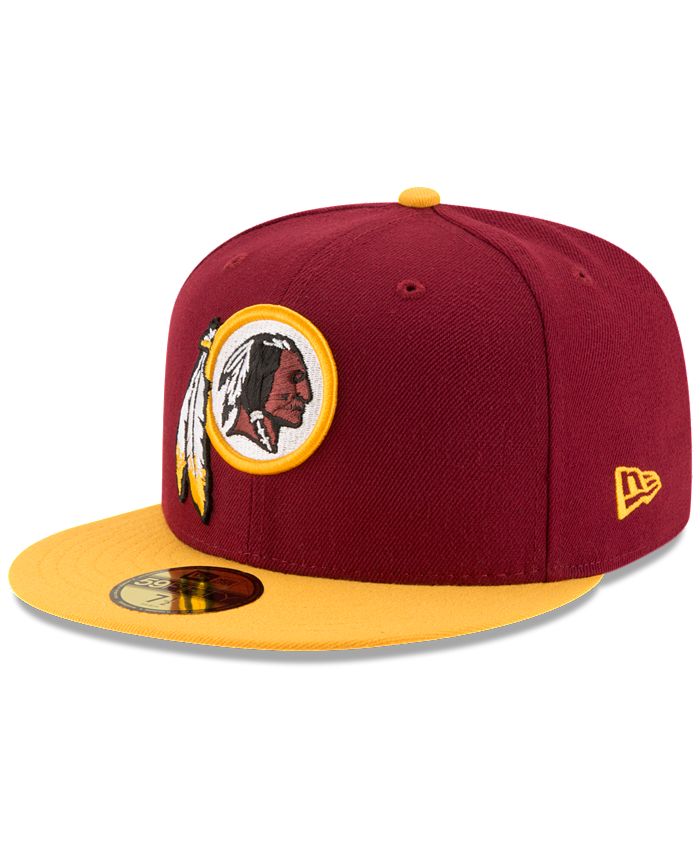 New Era Washington Redskins Team Basic 59FIFTY Fitted Cap - Macy's