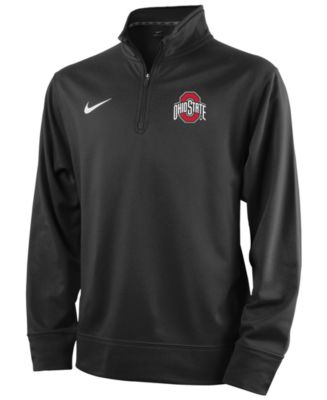 Nike Ohio State Buckeyes Dri-FIT Quarter-Zip Pullover, Big Boys (8-20 ...