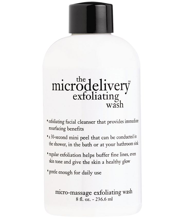 philosophy microdelivery exfoliating wash, 8 oz. - Macy's