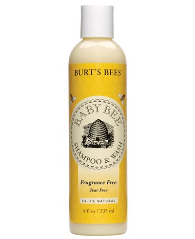 Burt's Bees Baby Bee Fragrance-Free Shampoo & Wash, 8 fl. Oz. - Hair ...