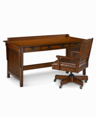 Sedona Home Office Furniture, 2 Piece Set (Desk and Chair) - Macy's